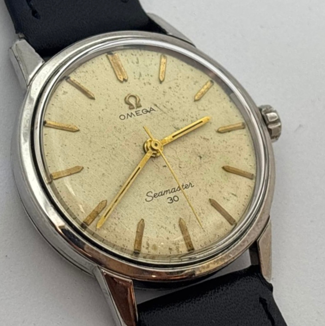 Omega Seamaster 30 Honeycomb Dial │ 1960s │ Settanta
